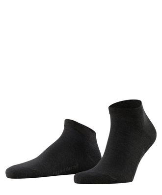 Falke Herren Sneakersocken Cool 24/7 M Sn Baumwolle kurz einfarbig 1 Paar, Grau Anthracite Melange 3080, 39-40