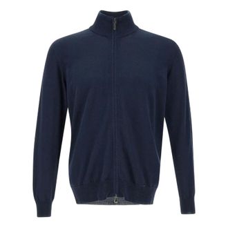 HUGO BOSS Balonso Strickjacke f&uuml;r Herren, Jerseyware (Dunkelblau)