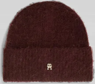 Tommy Hilfiger Beanie aus Woll-Mix mit Alpakawolle