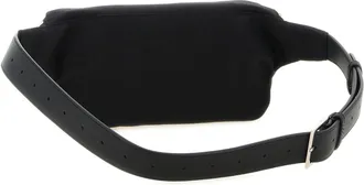 Saint Laurent Cassandre Logo Belt Bag - Black