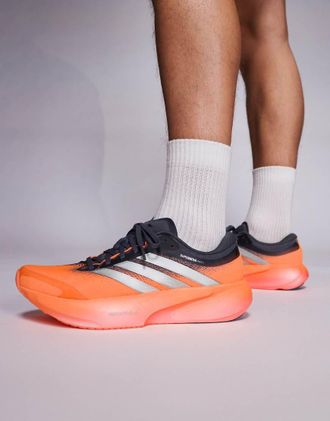 adidas adidas Running - Supernova Rise 3 - Lauf-Sneaker in Schwarz, Orange und Silber