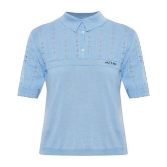 Marni Damen, Strickwaren, Blau, XSGr&ouml;&szlig;e