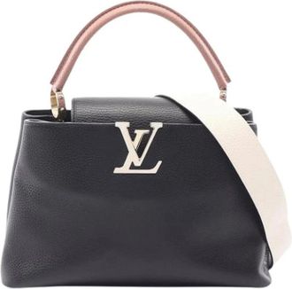 Louis Vuitton Sac &agrave; main en cuir Pre-owned - Femme - Pre-owned - Noir - Taille: ONE Size