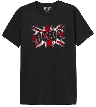 AC/DC Herren MEACDCRTS036 t Shirt Damen, Schwarz, XL