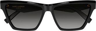 Saint Laurent Lunettes De Soleil - Noir
