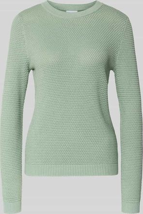 Vila Strickpullover mit gerippten Abschl&uuml;ssen Modell dalo