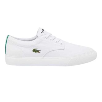 Lacoste Sneaker f&uuml;r Herren, Canvas, Griff, Flach (Wei&szlig;)