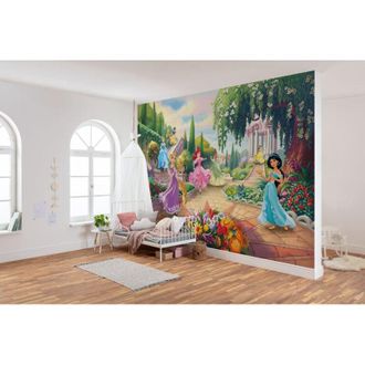 Komar Komar - Papier Peint Photo Les Princesses Disney au parc 368cm x 254cm