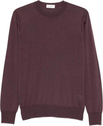 Paolo Pecora Homme, Pulls, Violet, Taille: XL Pulls &agrave; col rond