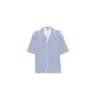 Diesel Homme, Chemises, Bleu, Taille: M S-Brack Limoges Stripes