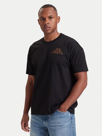 Kappa T-Shirt 322M1CW Schwarz Comfort Fit