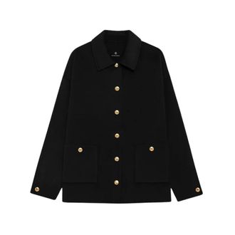 Anine Bing Damen, Jacken, Schwarzk, MGr&ouml;&szlig;e