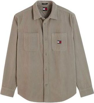 Tommy Hilfiger Chemise droite c&ocirc;tel&eacute;e en coton