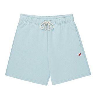 New Balance Homme MADE in USA Core Short en Gris, Coton Fleece, Taille XL
