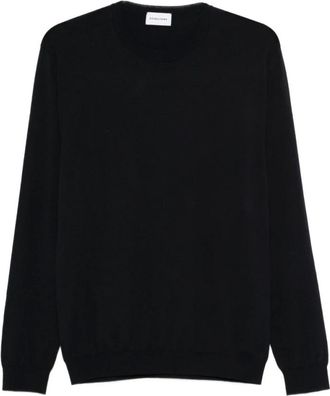 Scaglione Homme, Pulls, Noir, Taille: L Maille Ras du Cou