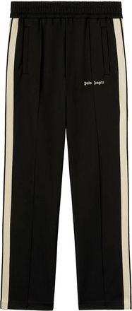 Palm Angels Homme, Pantalons, Noir, Taille: M Short Two-Tone &agrave; Logo Imprim&eacute;