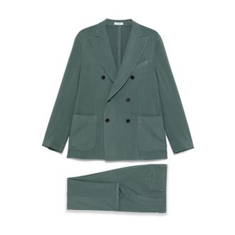 Boglioli Herren, Anzüge, Grün, MGröße