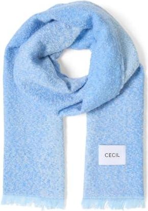 Cecil &Eacute;charpe jacquard pour femme 5706596, bleu fontaine, taille normale