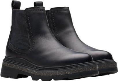 Clarks Bottes Chelsea imperméables Hencroft Step pour femme, Cuir noir ...