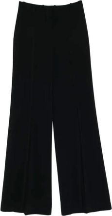 Ermanno Scervino Femme, Pantalons, Noir, Taille: 34 FR Wide Leg Pants