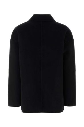 Anine Bing Womens Black Cashmere Luca Jacket Exterior: Giacche E Gilet