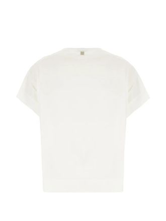 PANICALE Womens Sequin-Embellished Embroidered T-Shirt Ss26 W