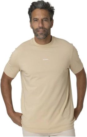Karl Lagerfeld Homme, Tops, Beige, Taille: XL T-shirt col rond