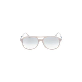 Brunello Cucinelli unisex, Accessoires, Beige, Taille: ONE Size Panam White Acetate Lunettes de soleil