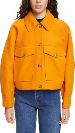 Esprit Damen 082CC1G312 Jacke, 710/HONEY Yellow, M