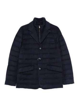 Herno Blouson Rembourr&eacute; - Bleu Fonc&eacute;