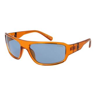 Guess Homme, Accessoires, Orange, Taille: ONE Size Lunettes de soleil en plastique