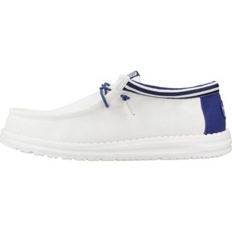 Hey Dude Homme, Chaussures, Blanc, Taille: 44 EU Laced Chaussures