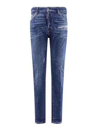 Dsquared2 Jean Bootcut - Bleu