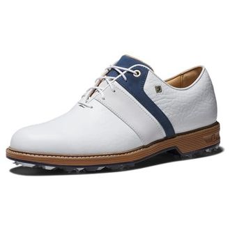 FootJoy Premiere Series Packard LXPlatform Homme, Blanc, Bleu Marine, Blanc, 43 EU