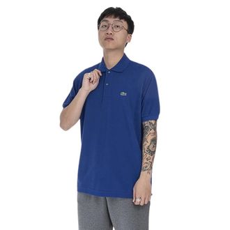 Lacoste Herren Poloshirt Kurzarm - - Tops - Herren - Blau - S