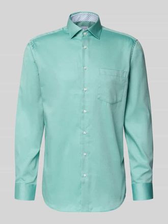 Seidensticker Regular Fit Businesshemd aus Baumwolle mit Kentkragen