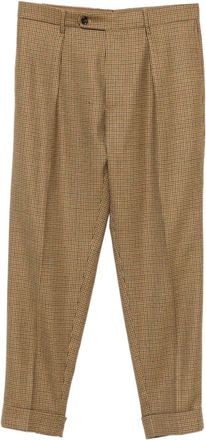 Berwich pantalon Chiaia à plis - Tons neutres