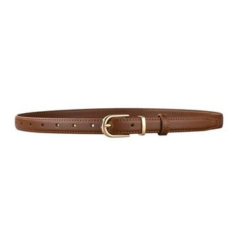 Generic Ceintures Femme - Ceinture &eacute;l&eacute;gante pour femme en similicuir avec boucle en alliage pour tenue d&eacute;contract&eacute;e ou habill&eacute;e