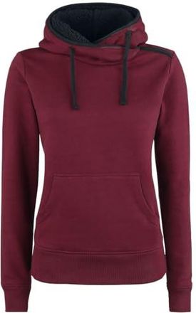 RED by EMP Femme Pull Rouge à col Montant M