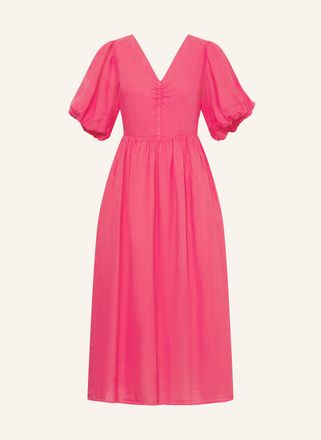 Mrs & Hugs Mrs & Hugs Leinenkleid pink