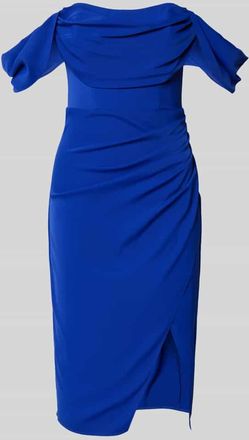 Lipsy Knielanges Cocktailkleid mit seitlicher Raffung