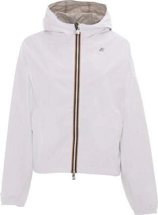 K-Way Femme, Vestes, Blanc, Taille: 42 FR Laurette Plus.2 Double Corto