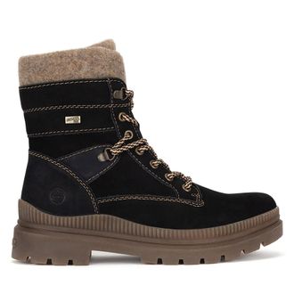 Remonte Schnürschuhe Remonte D0C77-02 Schwarz