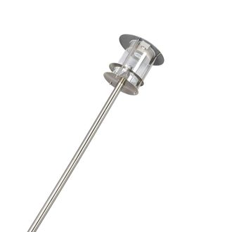 Lindby LED Solarleuchten Sumaya (spritzwassergesch&uuml;tzt (Modern) in Alu aus Edelstahl (6 flammig,) - Solarlampe Solarleuchte Garten