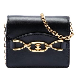 Celine Sac bandouli&egrave;re mini vintage doccasion - Femme - Pre-owned - Noir - Taille: ONE Size