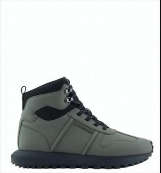 Emporio Armani Low-Top Sneaker - Mid-Top Sneakers With Rubber And Mesh Details - Gr. 41 (EU) - in Wei&szlig; - f&uuml;r Damen