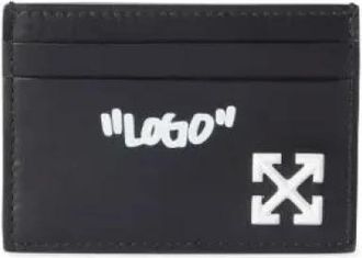 Off-white Homme, Accessoires, Noir, Taille: ONE Size Jitney Quote Card Holder