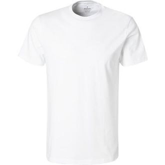 Ragman Herren T-Shirt wei&szlig; Baumwolle