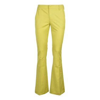 Dondup Lexi Wide Hosen - - Trousers - Damen - Gelb - W28