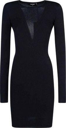 Dsquared2 Kurzes Kleid - Schwarz